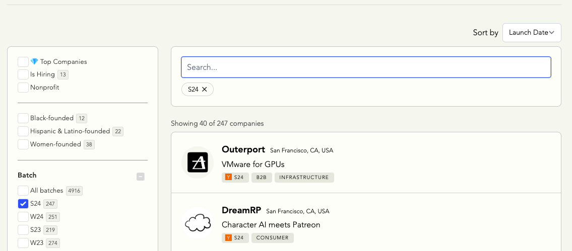 How I Find the Best YC Companies – Tremendous