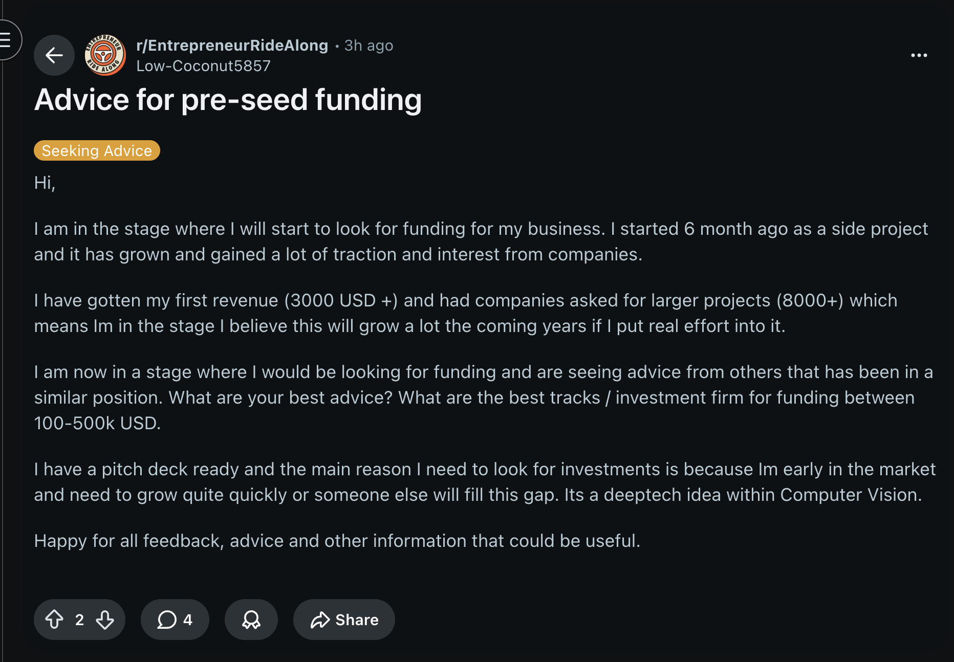 You’ve Got Your First Customer. Now, How Do You Raise Money? – Tremendous
